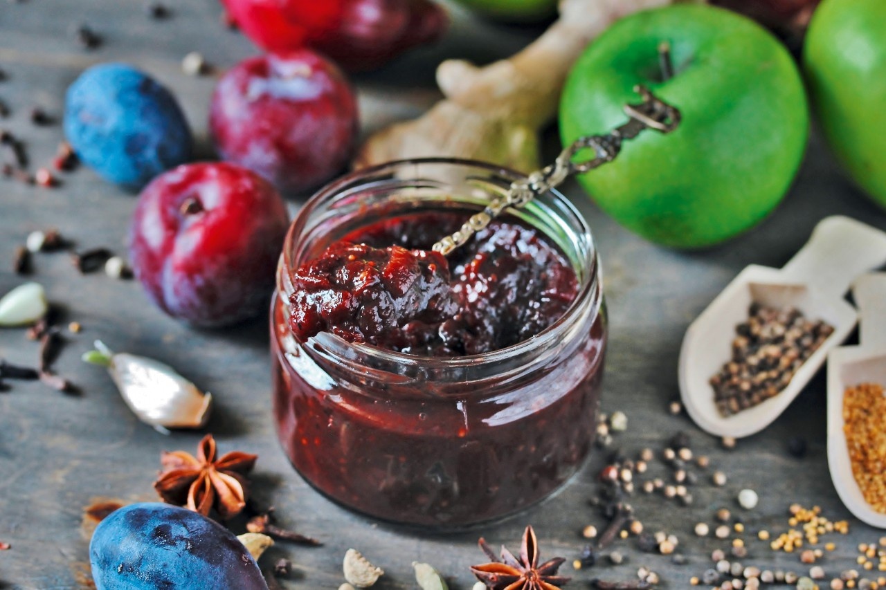 Zwetschken-Apfel-Chutney